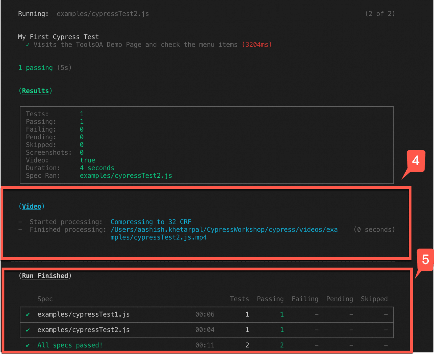 How To Run Cypress Tests With Cypress Test Runner And Command Line